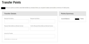 How to Transfer Marriott Bonvoy Points to Another Person - The Travel ...
